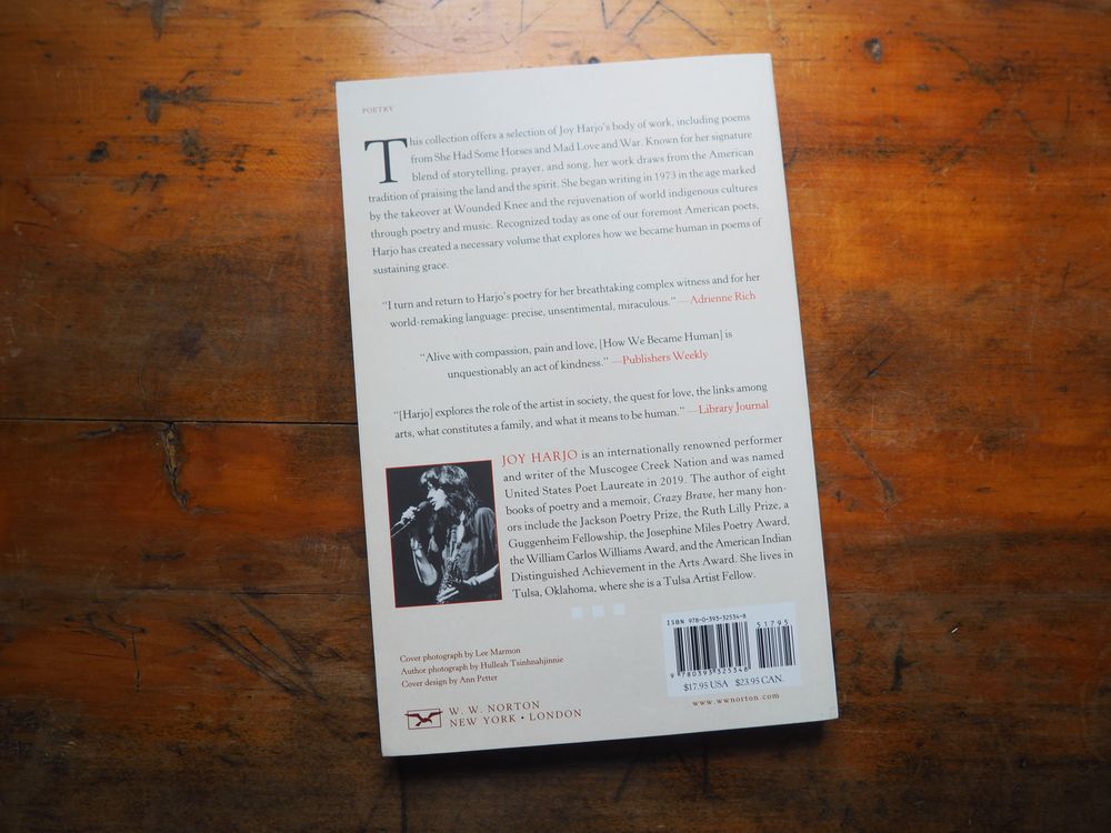 How We Became Human: New and Selected Poems 1975 to 2001 by Joy Harjo ...