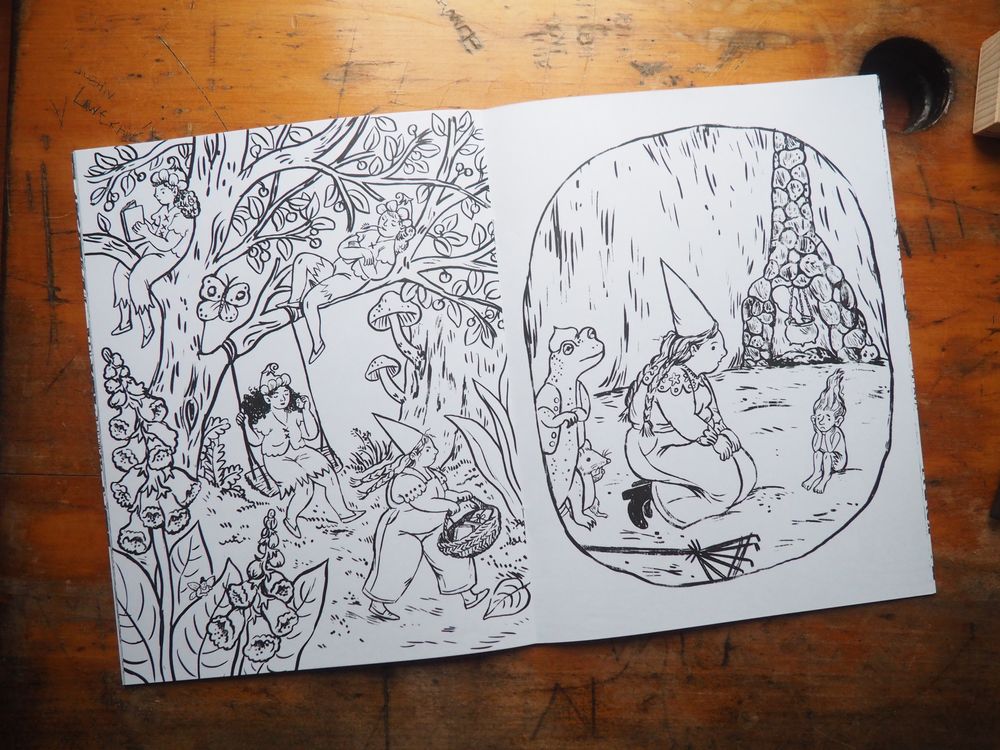 Phoebe Wahl - Little Witch Hazel Coloring Book – Wonder Pens