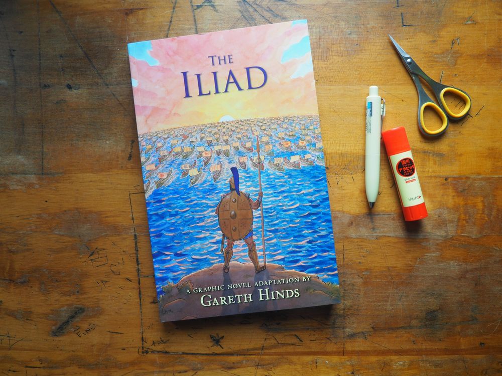 The Iliad: A Graphic Novel by Gareth Hinds – Wonder Pens