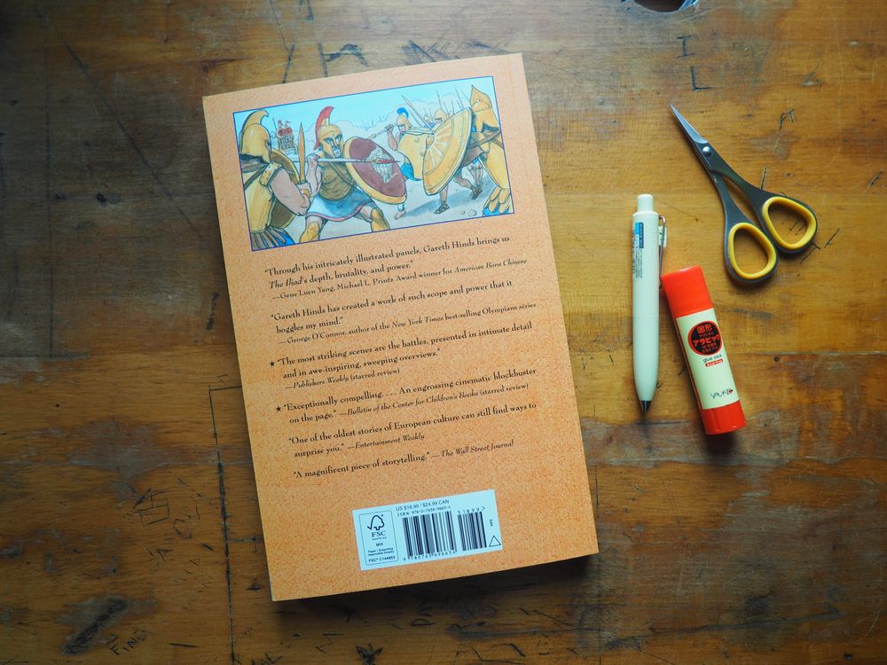 The Iliad: A Graphic Novel by Gareth Hinds – Wonder Pens