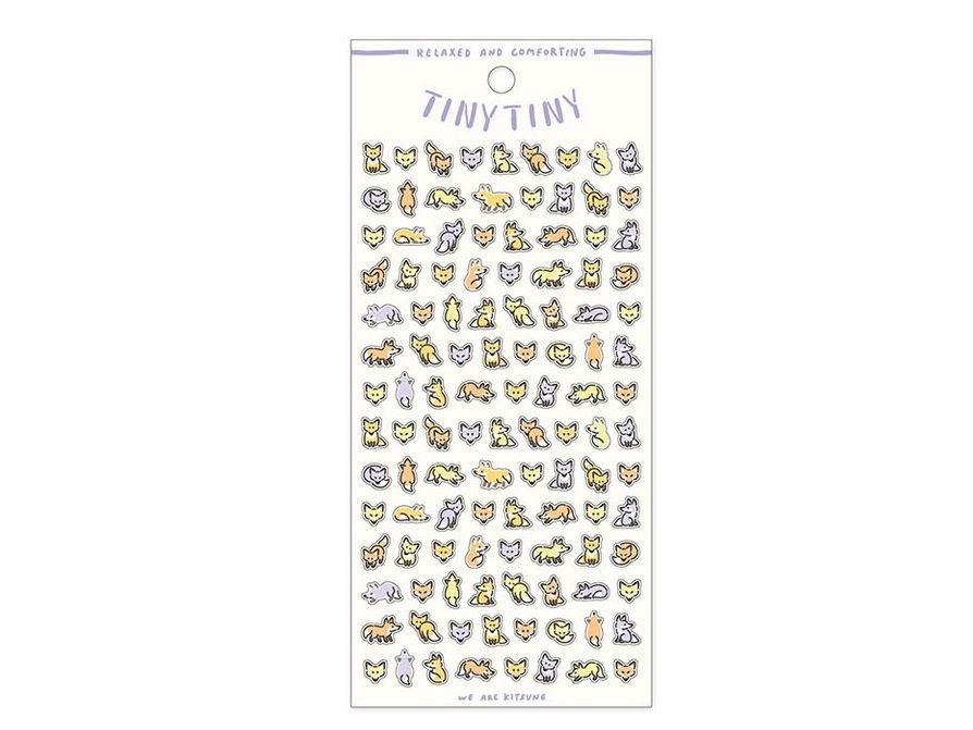 Mindwave - Sticker Sheet - Tiny Tiny Kitsune (82278) – Wonder Pens