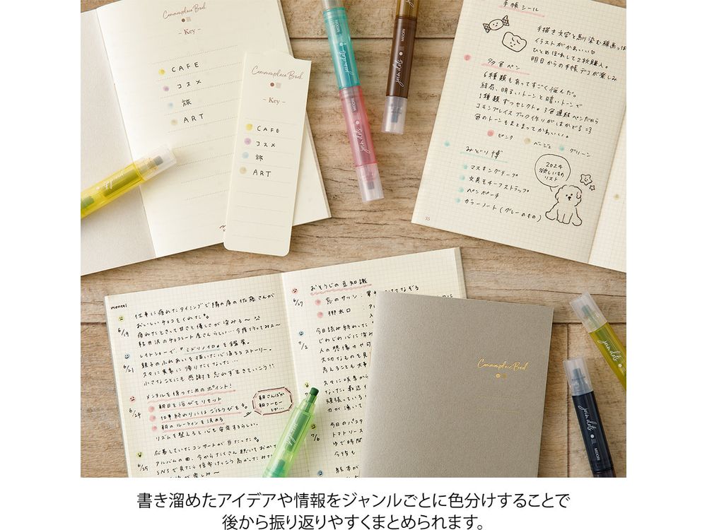 Midori Connecting Marker - Light Tone – Wonder Pens
