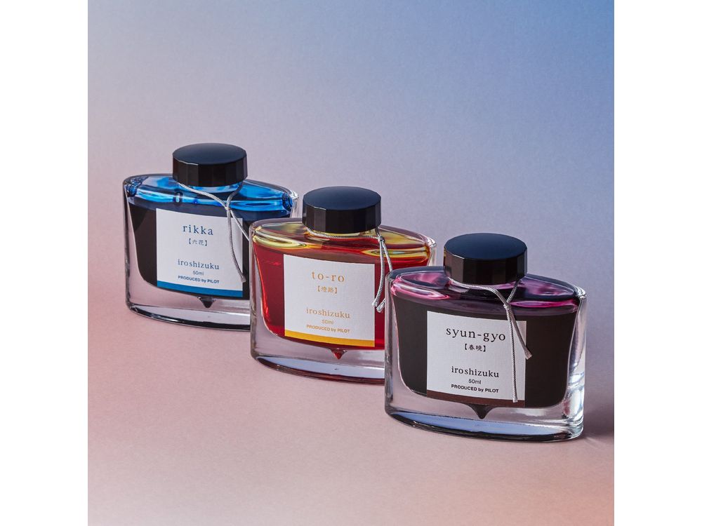 Pilot Iroshizuku Fountain Pen Ink - Rikka 50mL – Wonder Pens