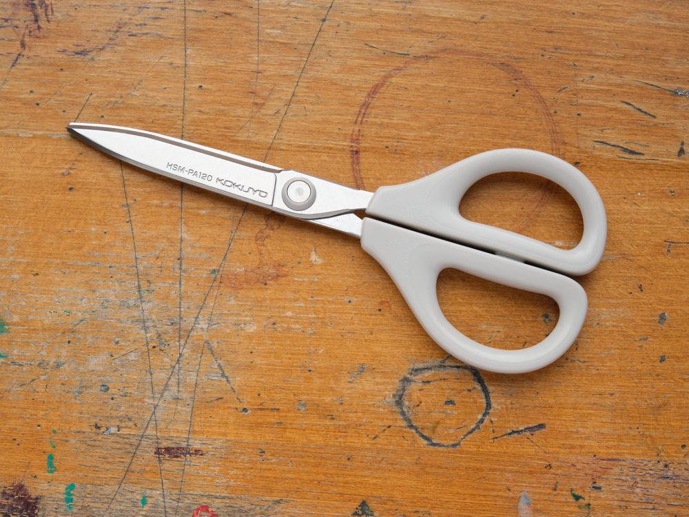 Kokuyo Scissors SAXA Slim - Gray – Wonder Pens