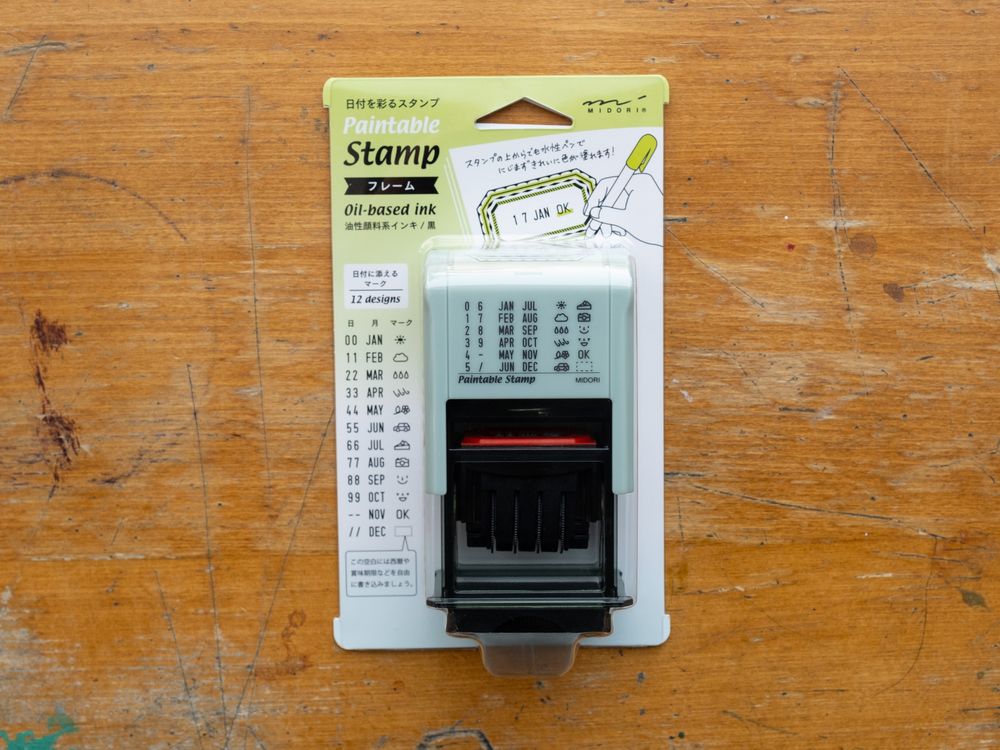 Midori Rotating Date Stamp - Frame – Wonder Pens