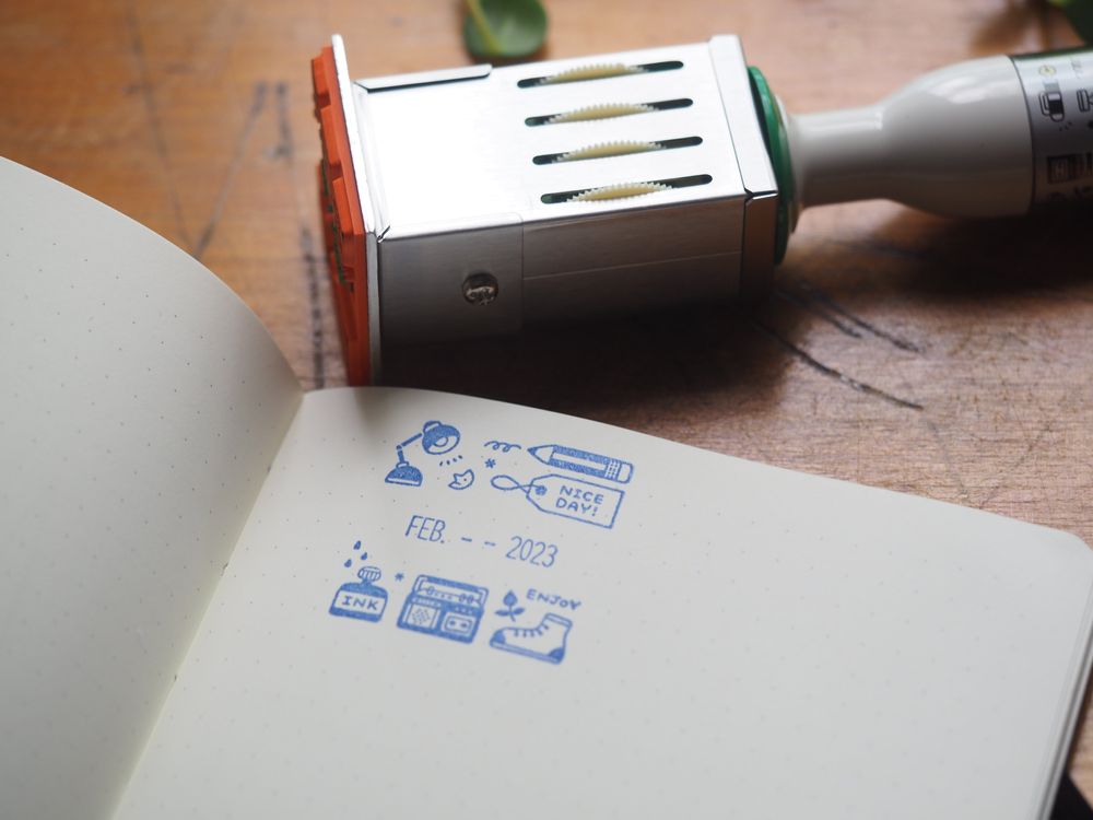 eric x Sanby Stamp - Rotary Date Stamp - Everyday Things – Wonder Pens