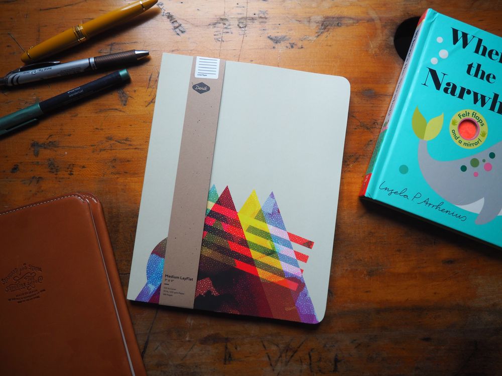 Denik Linear A Medium Layflat Notebook (9" x 7") - Lined – Wonder Pens