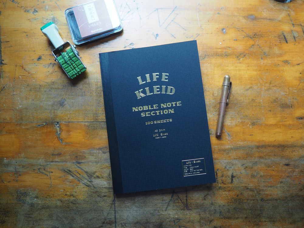 Life Stationery "Noble Note" Plain Notebook - A5 – Wonder Pens