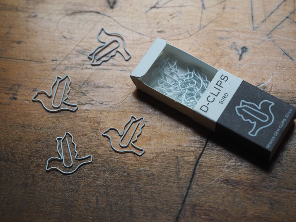 Midori Mini D-Clips - Bird – Wonder Pens