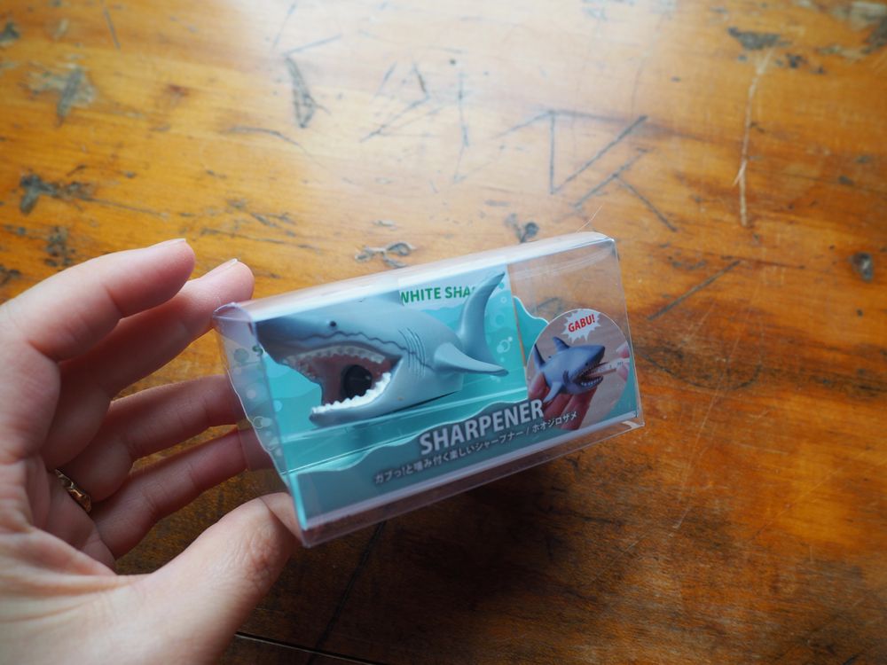 Pencil Sharpener - Great White Shark – Wonder Pens