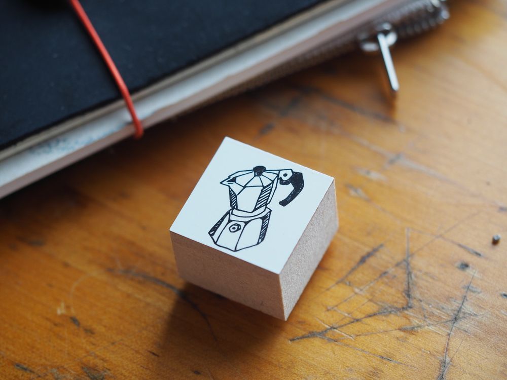 36 Sublo - Rubber Stamp - Espresso – Wonder Pens