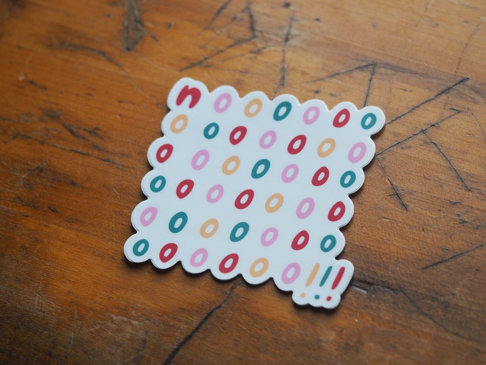 Tender Ghost - Vinyl Sticker - Noooooo – Wonder Pens