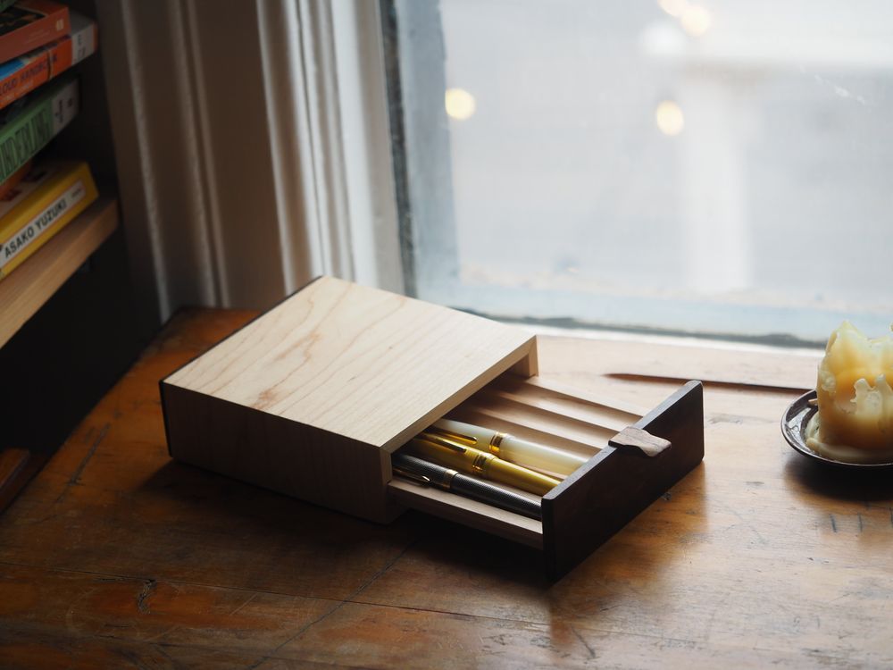 Wooden Pen Tray - 10 Slot – Wonder Pens