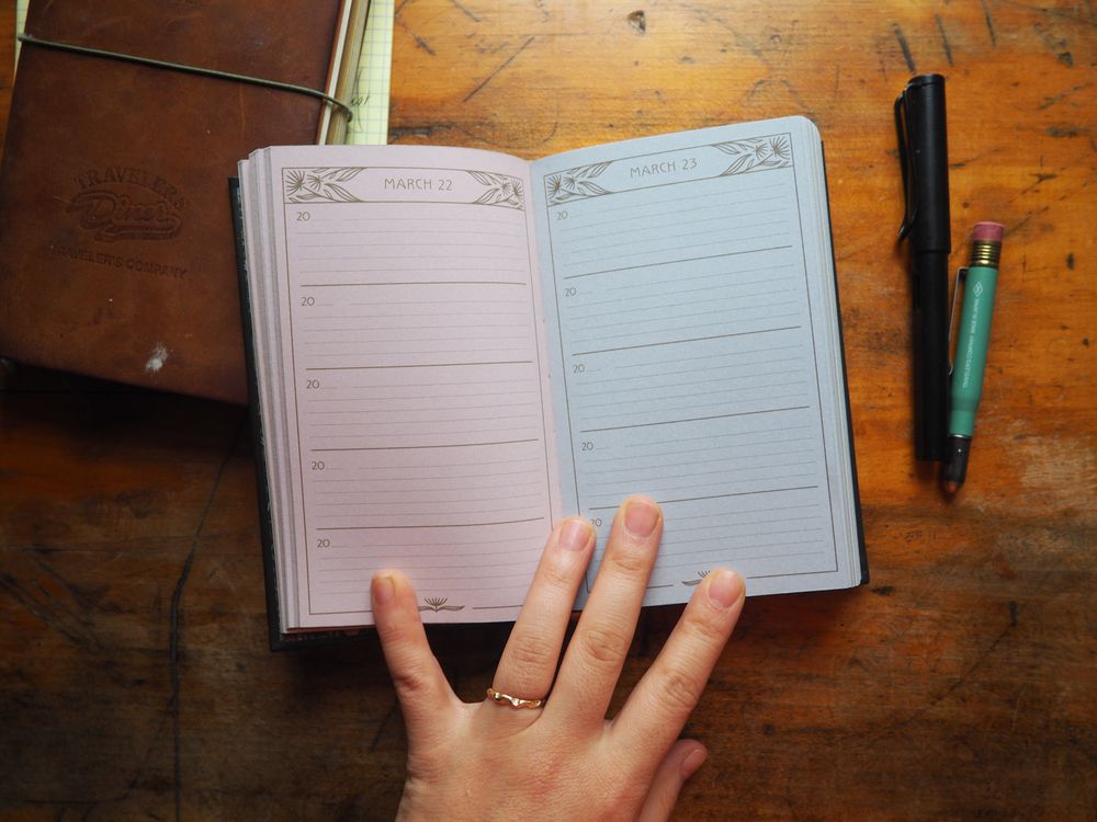 Nouveau One Line a Day: A Five-Year Memory Book – Wonder Pens