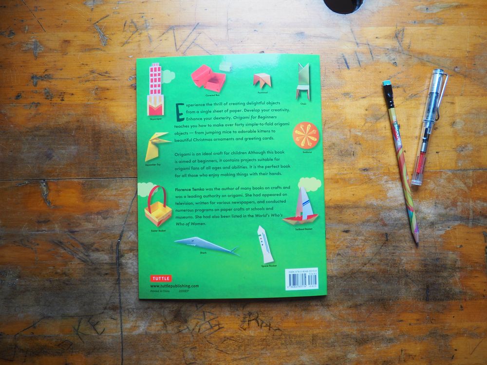 Origami for Beginners: The Creative World of Paper Folding: Easy Origa ...