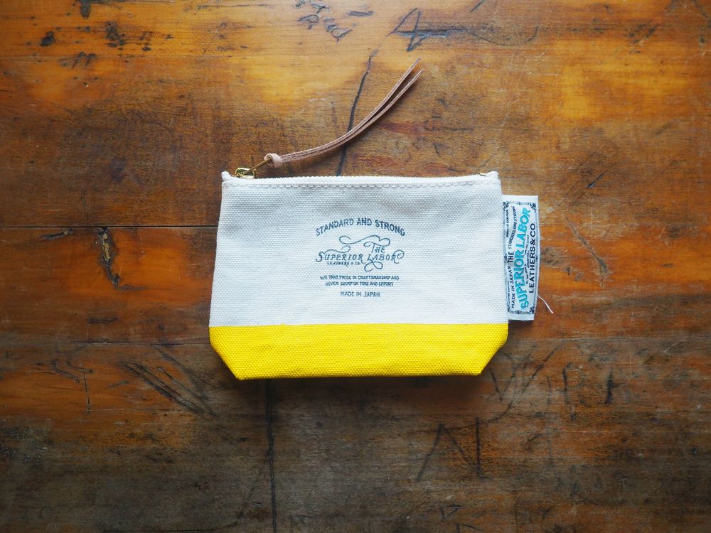The Superior Labor - Engineer Pouch #01 - Yellow – Wonder Pens