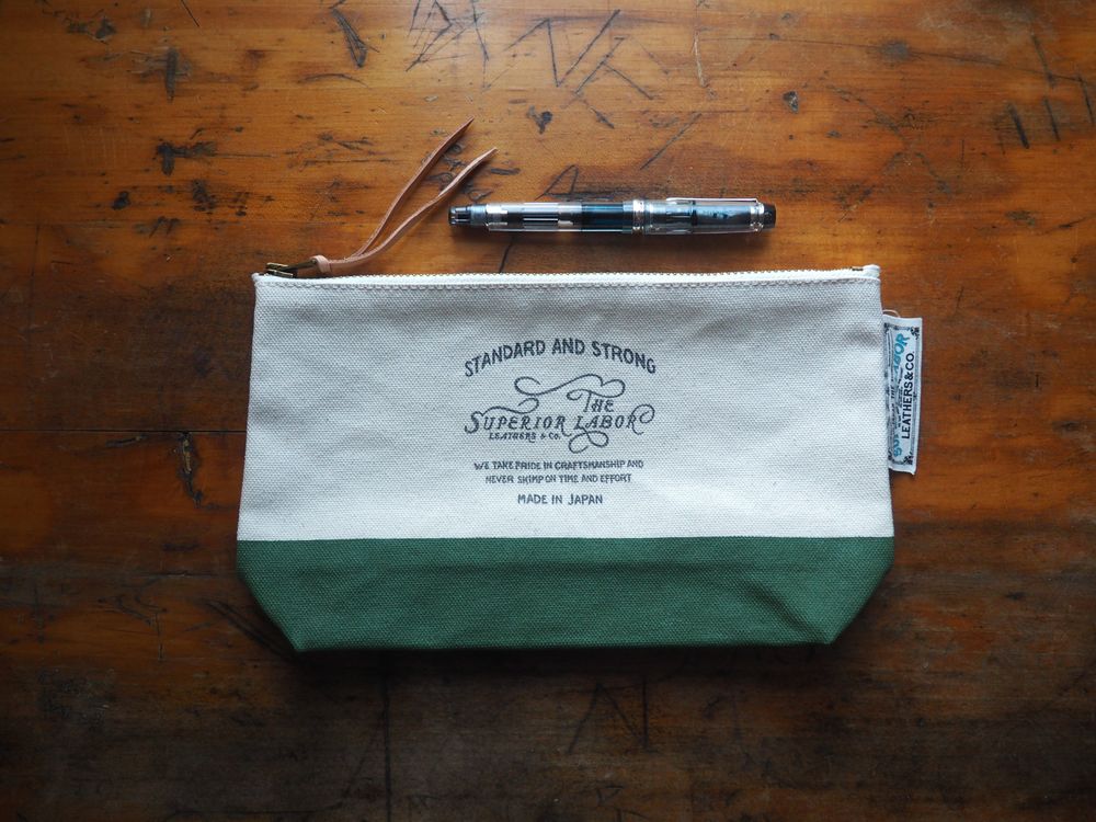 The Superior Labor - Engineer Pouch #03 - Moss Green – Wonder Pens
