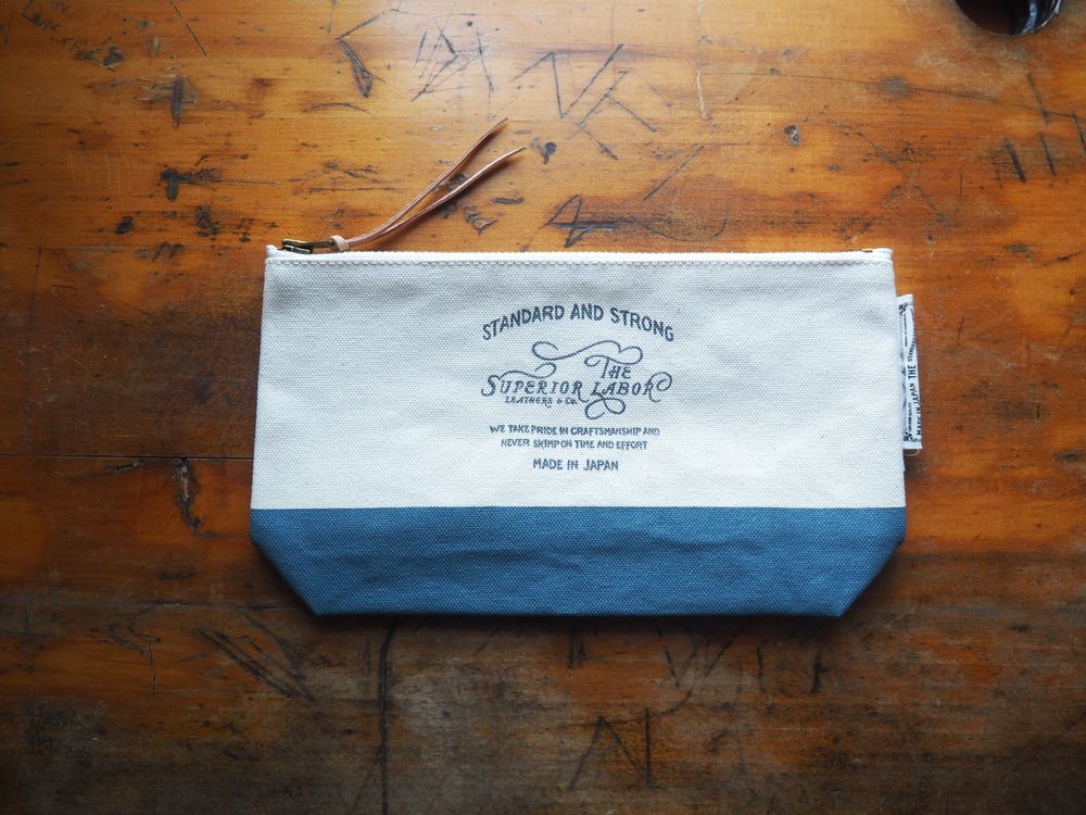 The Superior Labor - Engineer Pouch #03 - Blue Grey – Wonder Pens