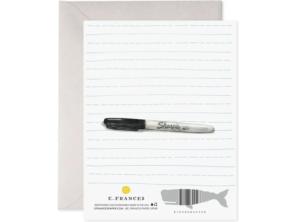 E. Frances Paper - Card - Teacher Pencils – Wonder Pens