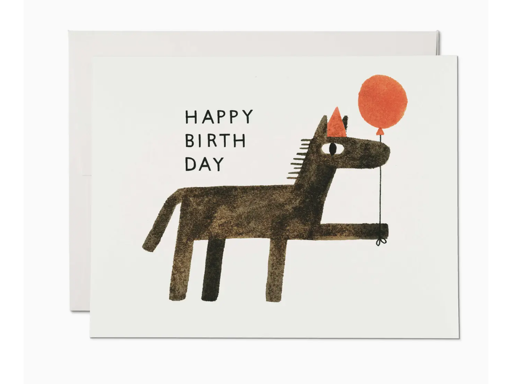 Red Cap Cards - Balloon Wishes Greeting Card – Wonder Pens