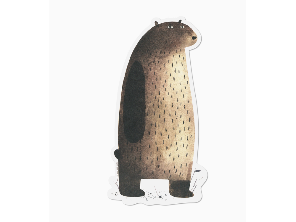 Red Cap Cards - The Bear Sticker – Wonder Pens