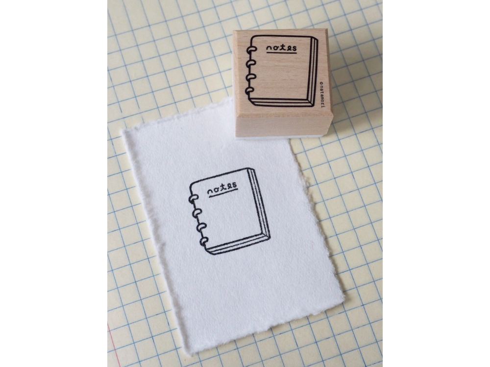 natamori - Rubber Stamp - Notebook – Wonder Pens