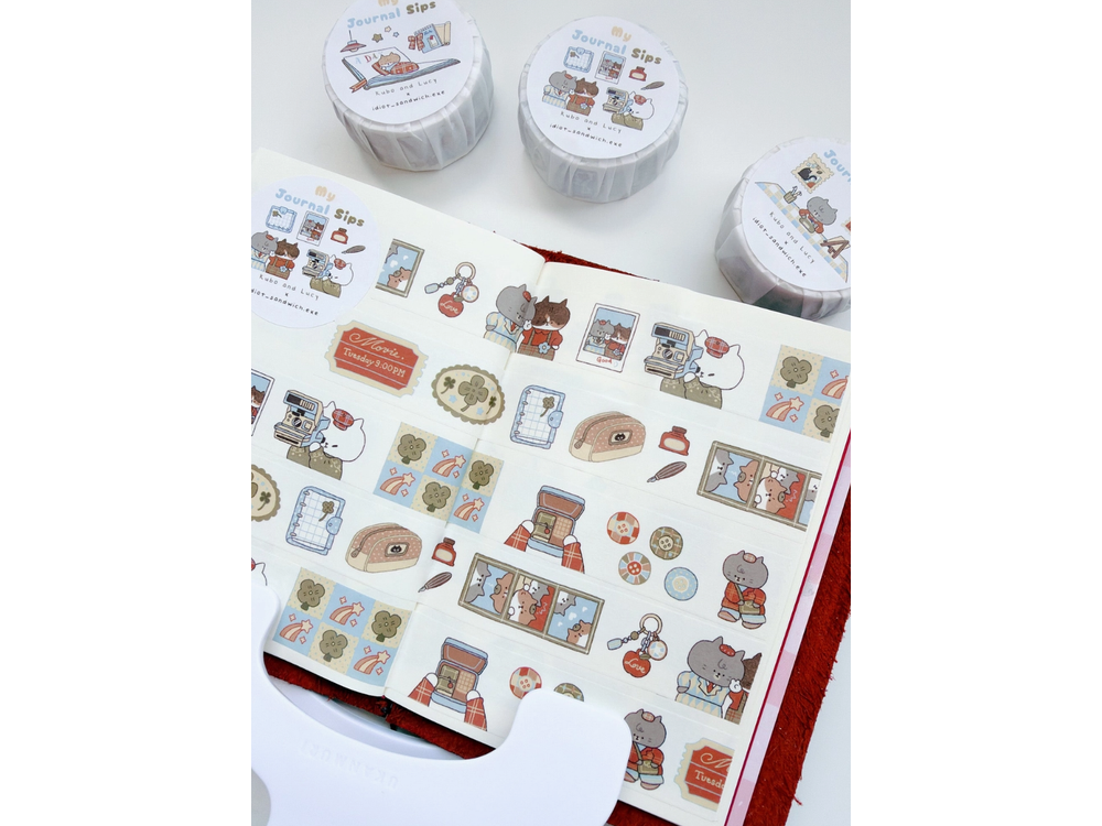 Kuboandlucy x Idiot Sandwich - Washi Tape - My Journal Sips V2 – Wonder ...