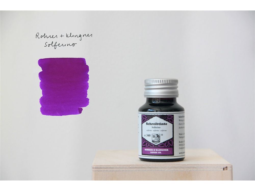 Wonder Pens: Rohrer & Klingner Writing Ink (50mL) - Solferino (Violet)