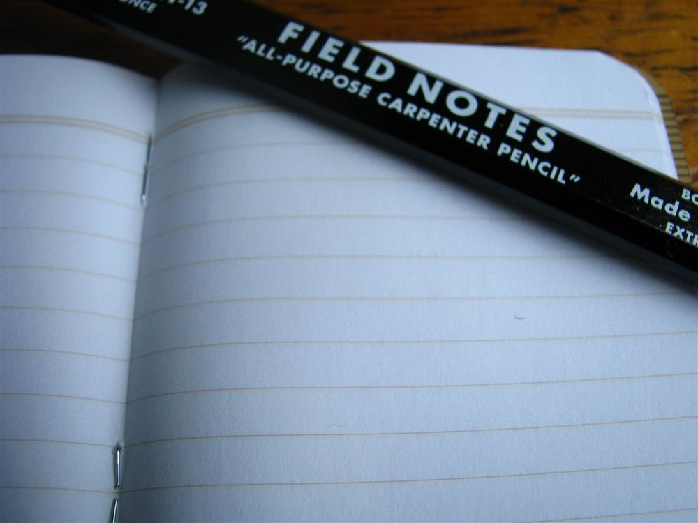 Wonder Pens: Field Notes Pack of 3 Original Notebooks - Ruled