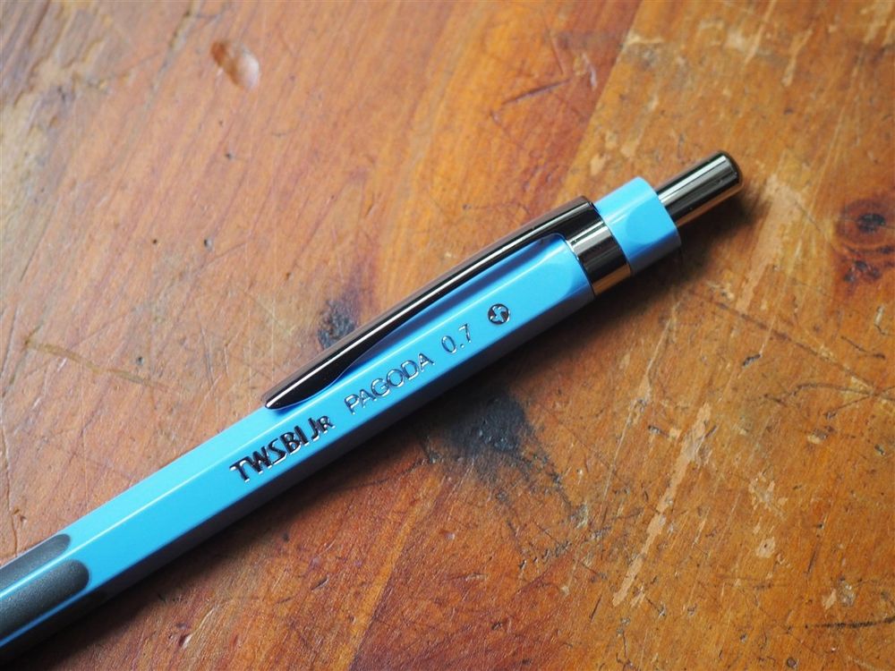 TWSBI Jr. Pagoda Mechanical Pencil - 0.7mm Blue – Wonder Pens