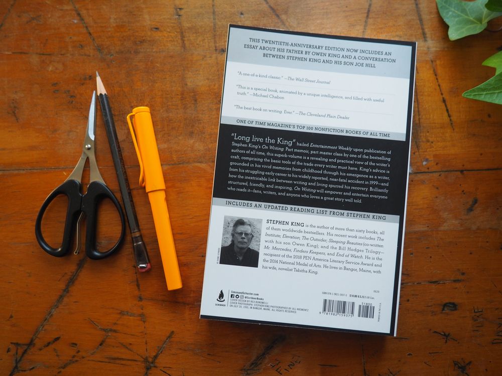 On Writing by Stephen King – Wonder Pens