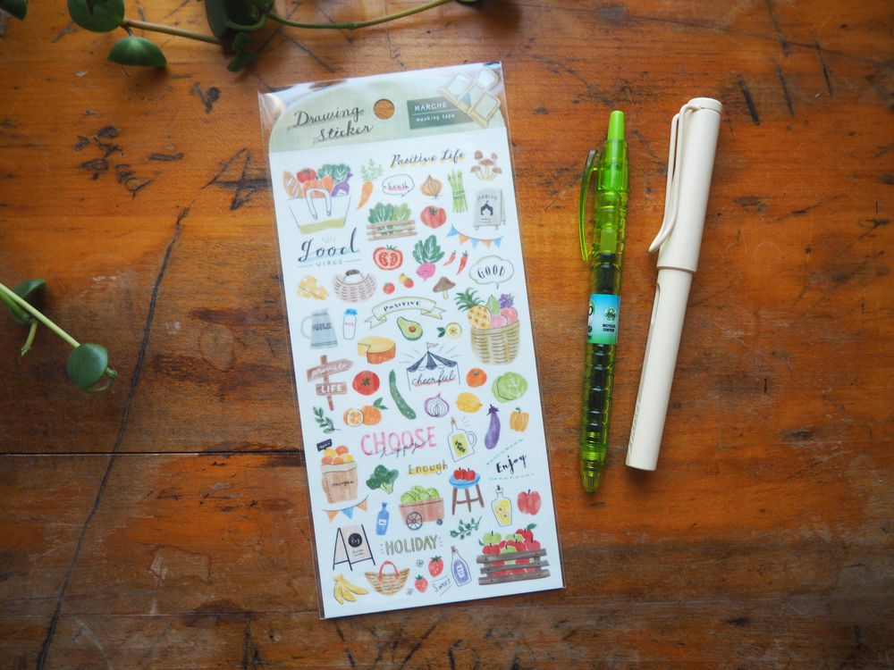 Mindwave - Sticker Sheet - Drawing Stickers - Marche (81188) – Wonder Pens