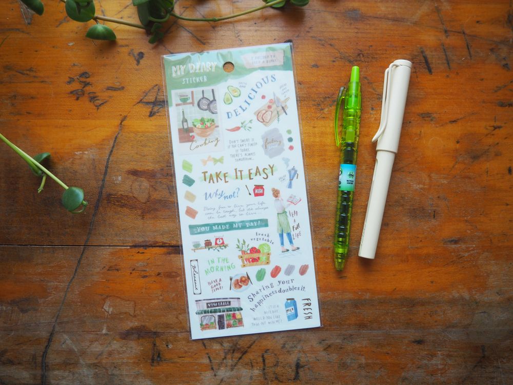 Mindwave - Sticker Sheet - My Diary Sticker - Cooking (81331) – Wonder Pens