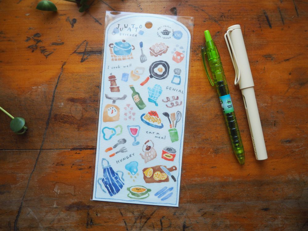 Mindwave - Sticker Sheet - Juwato Sticker - Kitchen (81530) – Wonder Pens