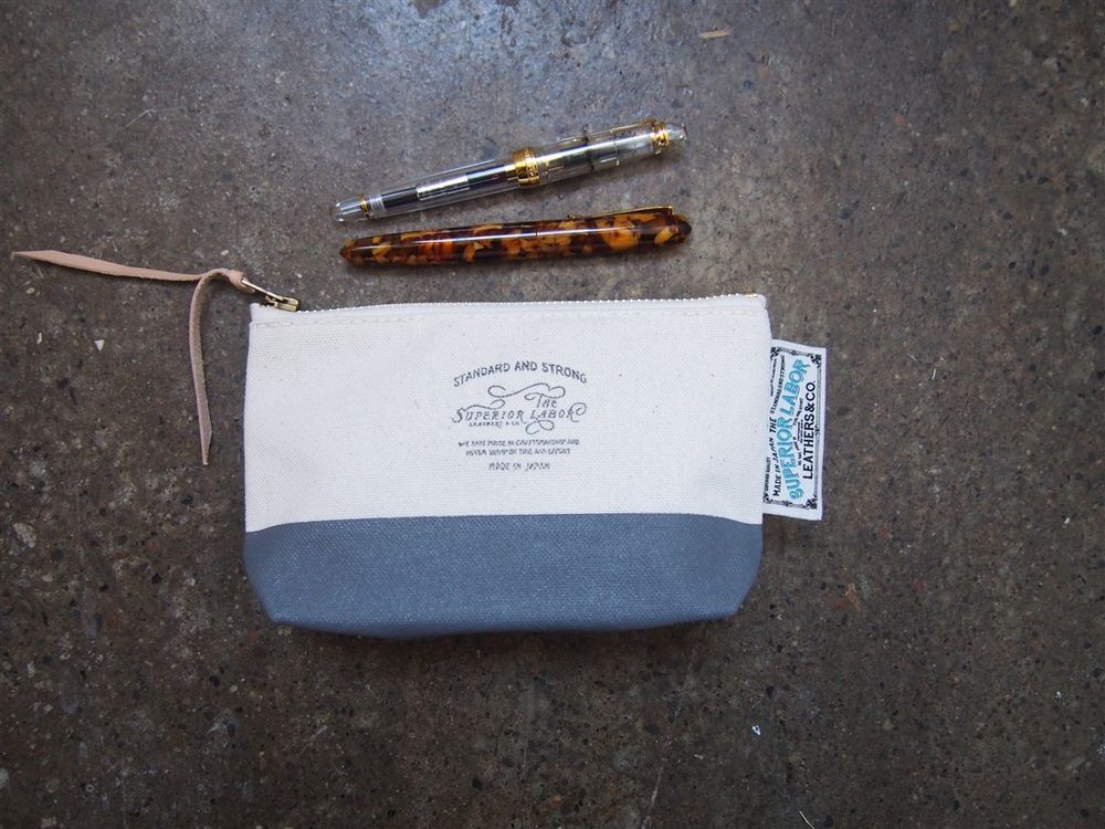 The Superior Labor - Engineer Pouch #02 - Dark Grey – Wonder Pens