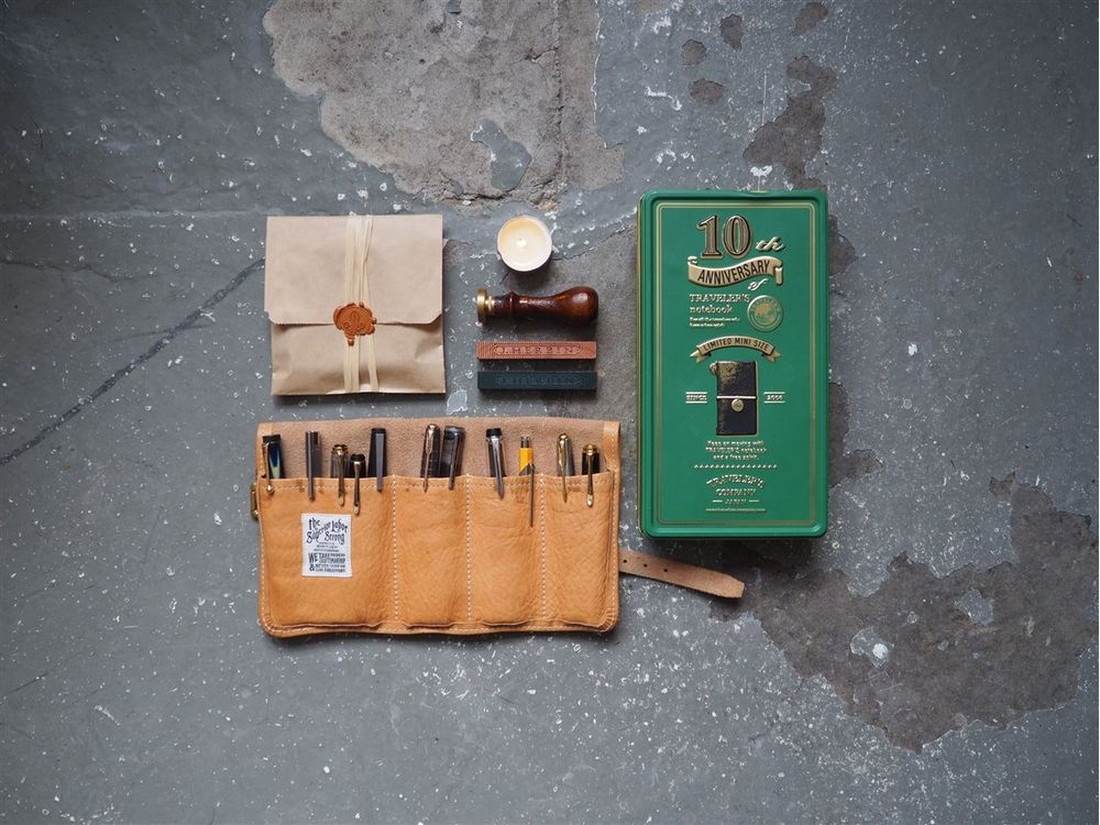The Superior Labor - Leather Pen Roll - Natural – Wonder Pens