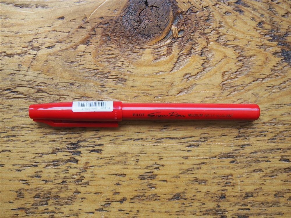 Pilot Sign Pen - Red – Wonder Pens