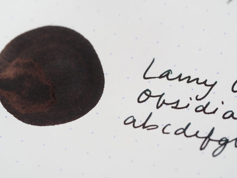 Lamy Crystal - Fountain Pen Ink (30mL) - Obsidian – Wonder Pens