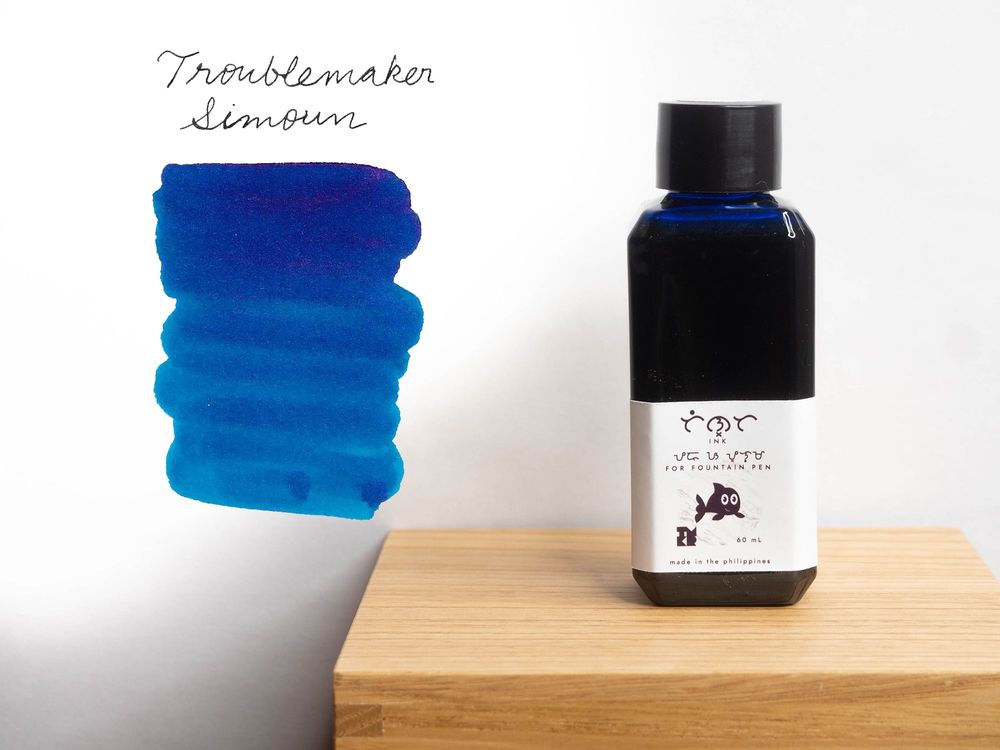 Troublemaker Inks - Fountain Pen Sheening Ink (60mL) - Simoun – Wonder Pens